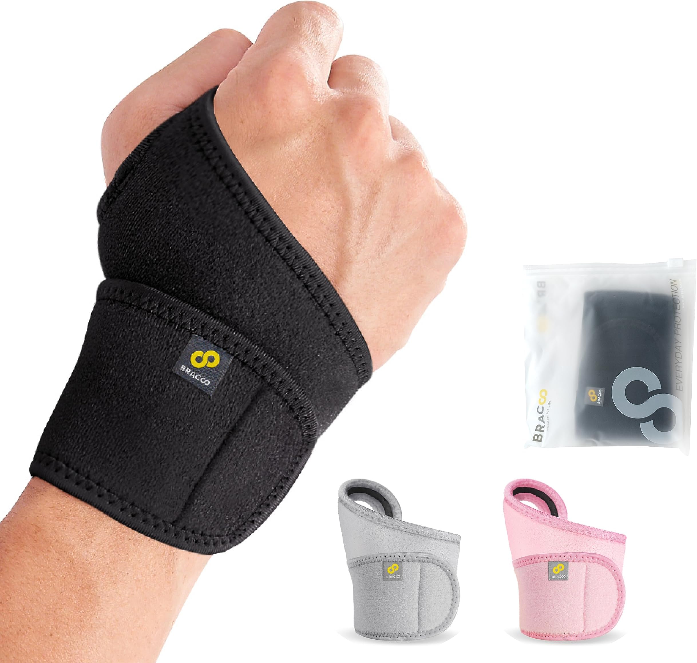Carpal Tunnel Wrist Brace Support, Breathable Wrist Support Brace ...