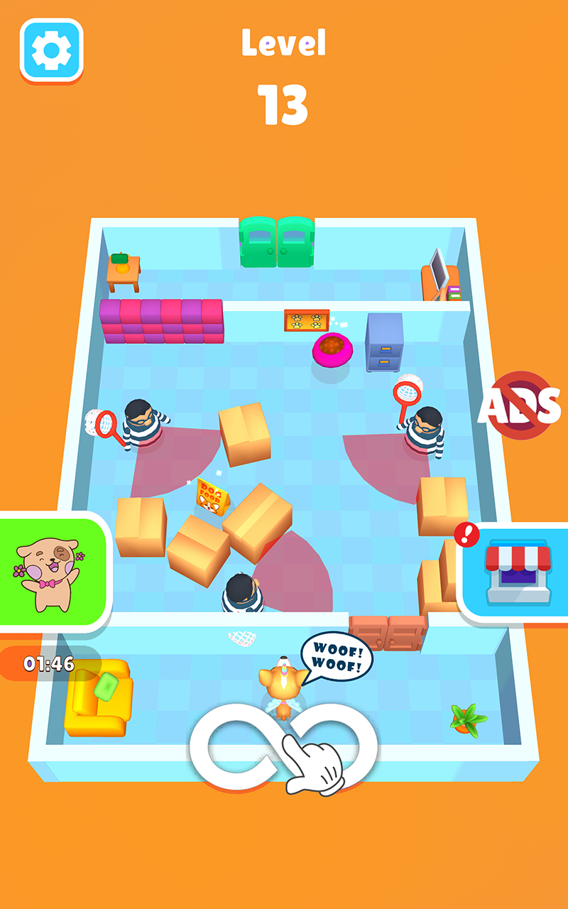 Pup Dash: Escape Adventure - Silver:www.amazon.com:Appstore for Android