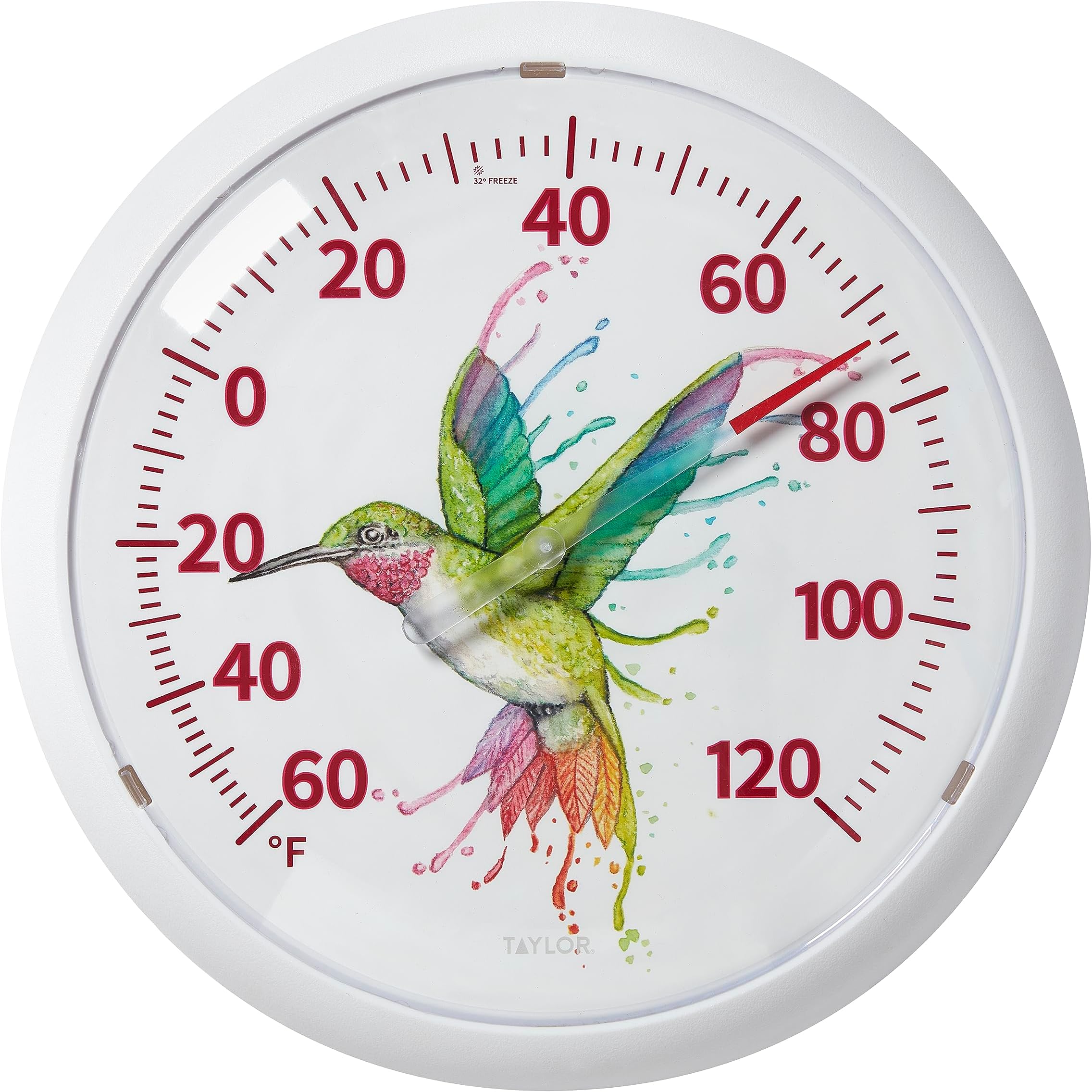 Amazon.com: AcuRite 00316 Suction Cup Thermometer, Red : Patio, Lawn ...