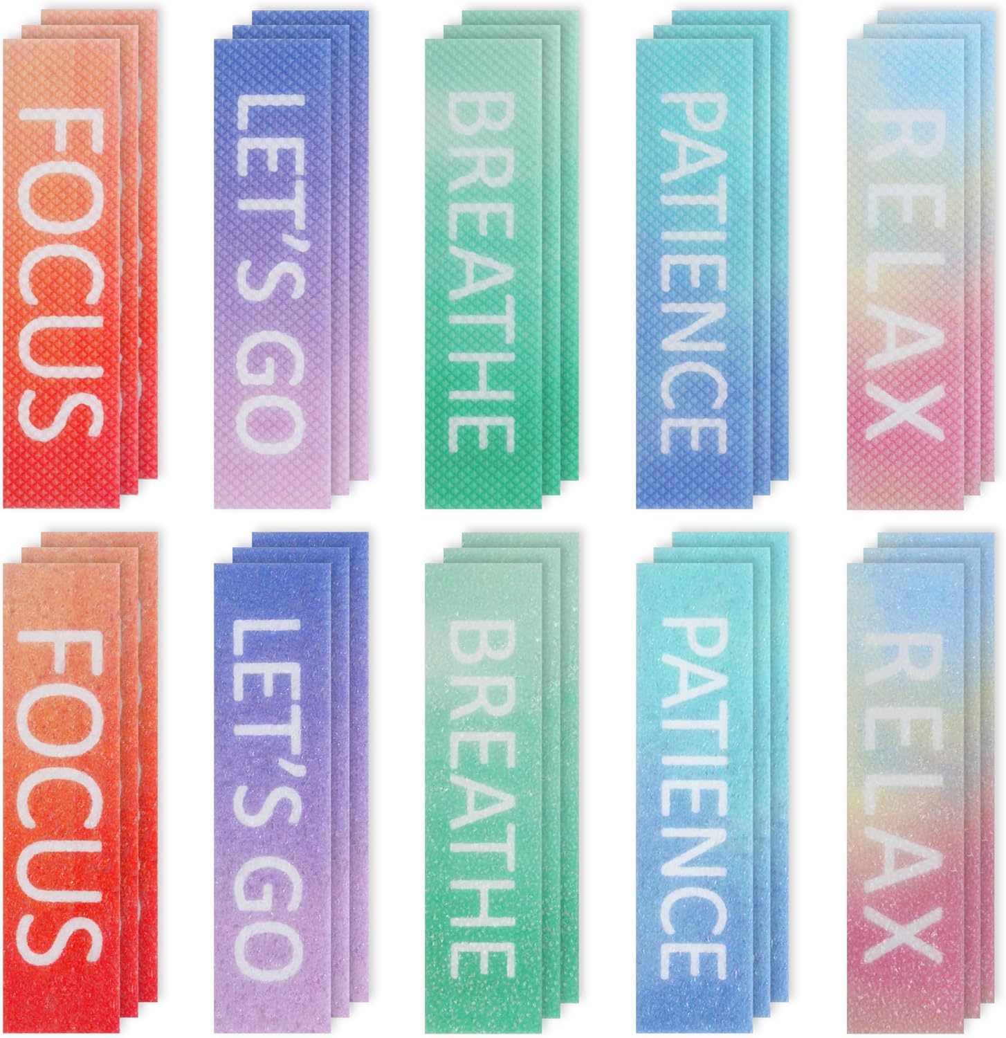 Amazon.com: DIMUGE 30 Pcs Calm Strips for Anxiety Sensory Stickers,Two ...