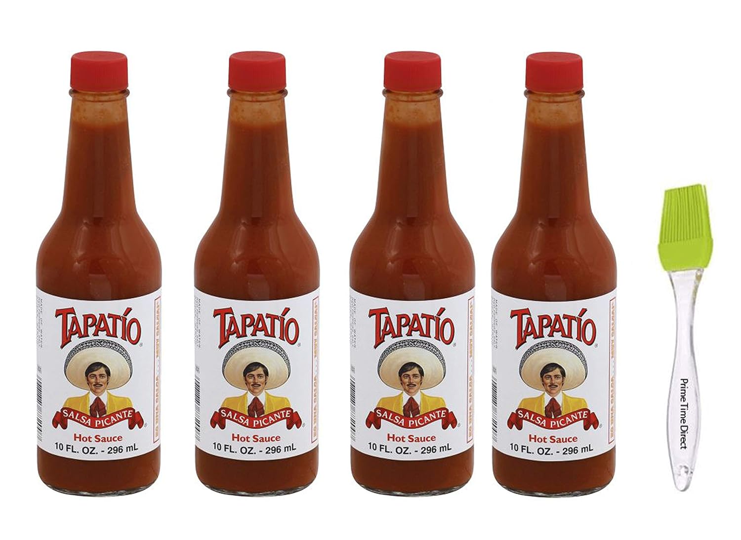 Amazon.com : Tapatio Salsa Picante Hot Sauce 10 oz (Pack of 4) Bundle ...