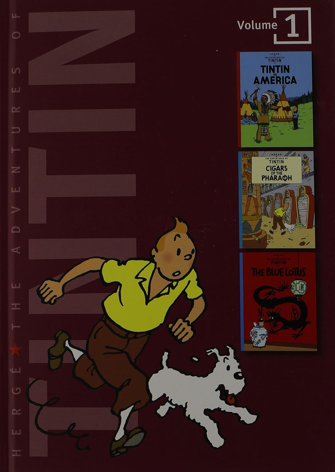 Amazon.com: The Adventures of Tintin, Vol. 1 (Tintin in America ...