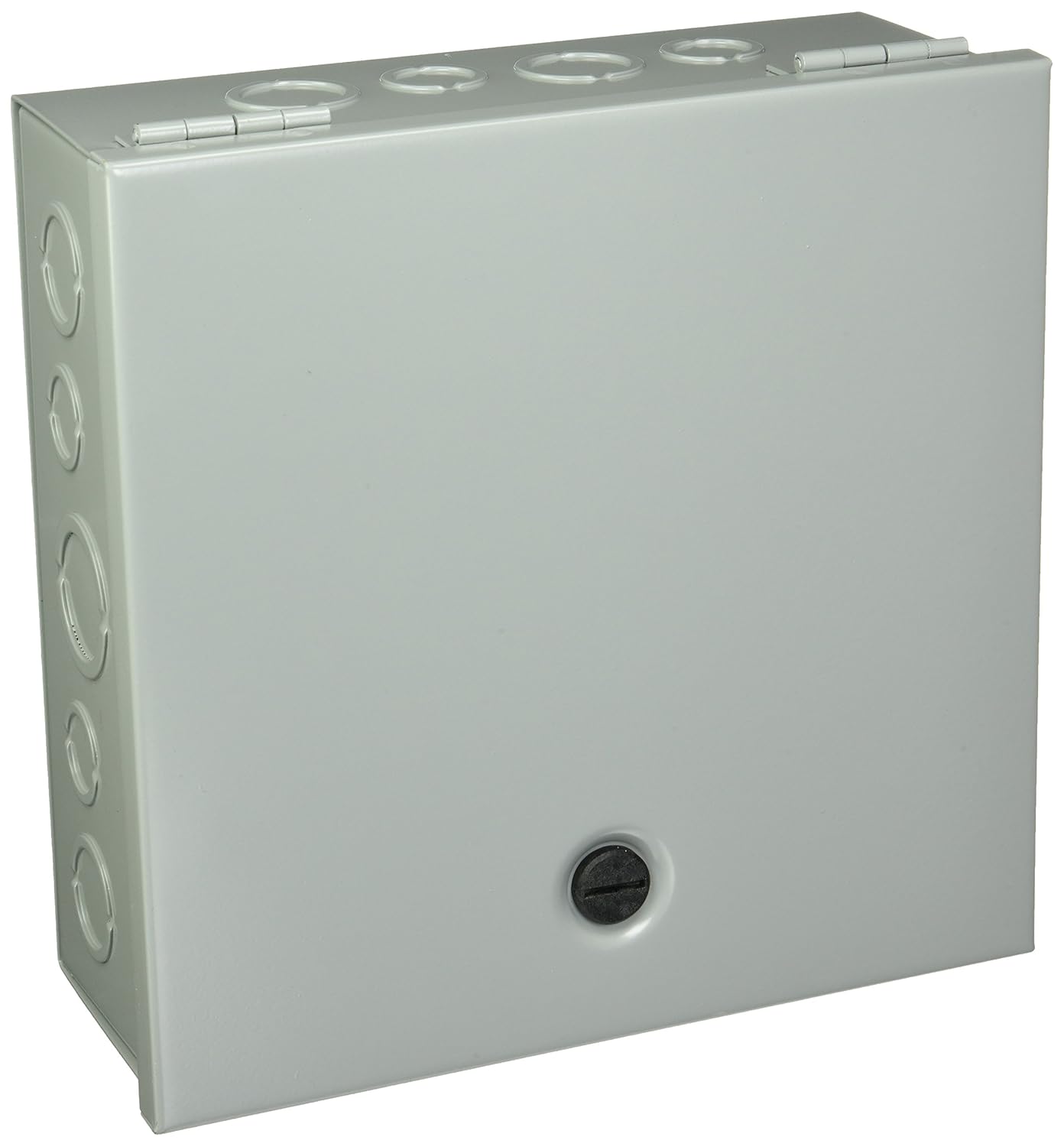 Hoffman AHE10X10X4 Pull Box, Hinged Cover, Steel, 10" x 1" x 4", Gray ...