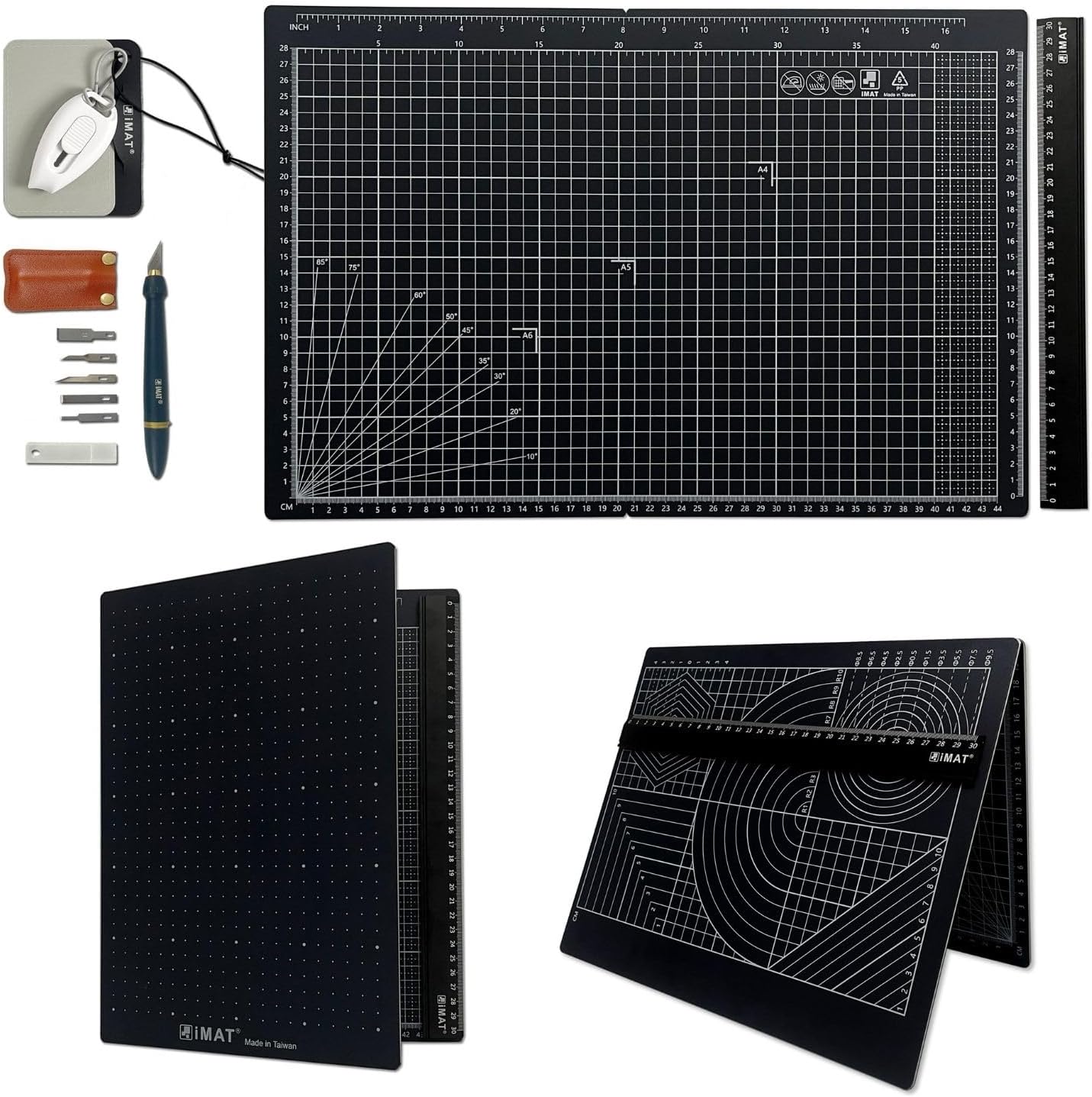 Amazon.com: iMAT Flip Cutting Mat_Magnet Set - 1 Cutting Mat_Magnet, 1 ...