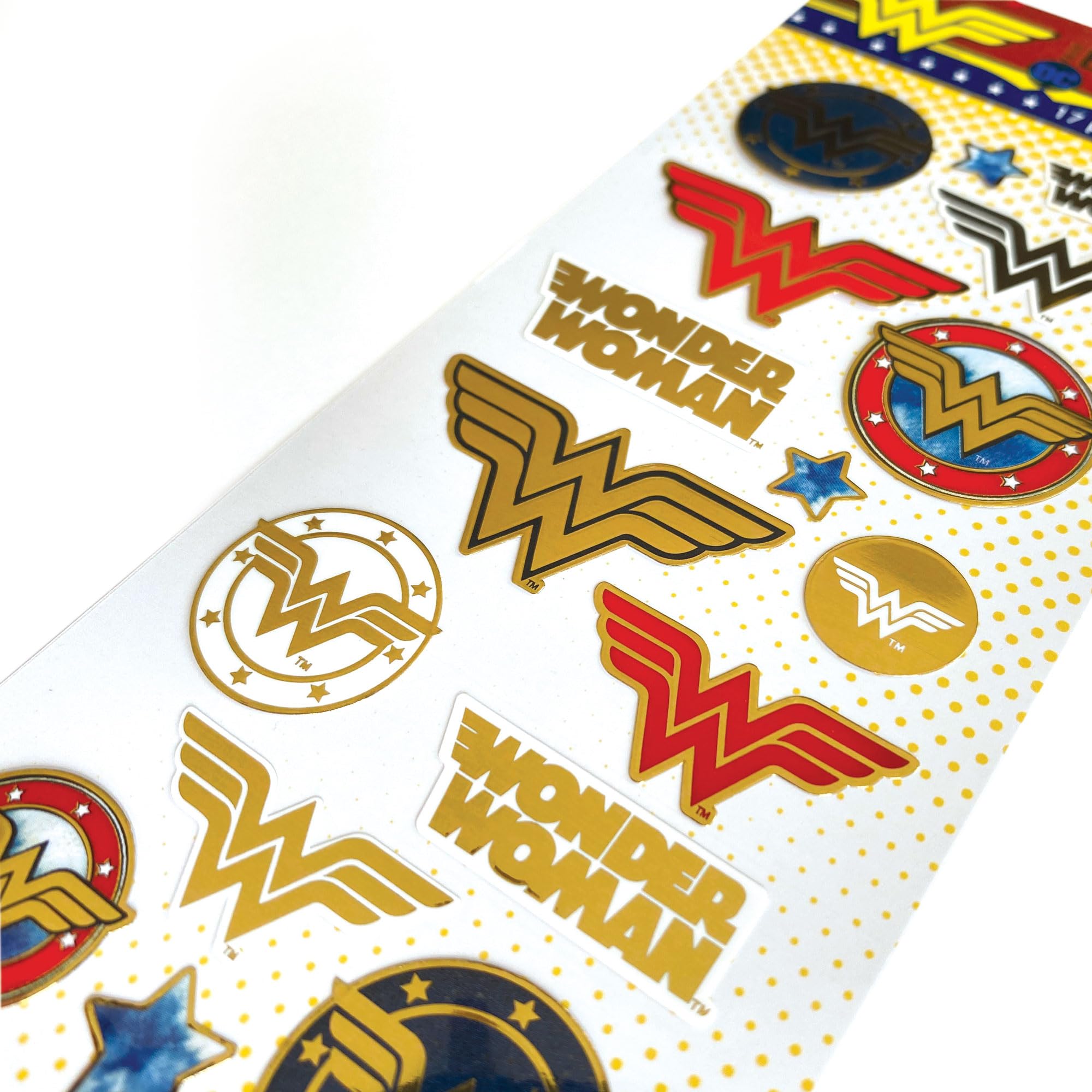 Batman Stickers DC Comics Patch-Wonder Woman Insignia 12 Batman Logo ...