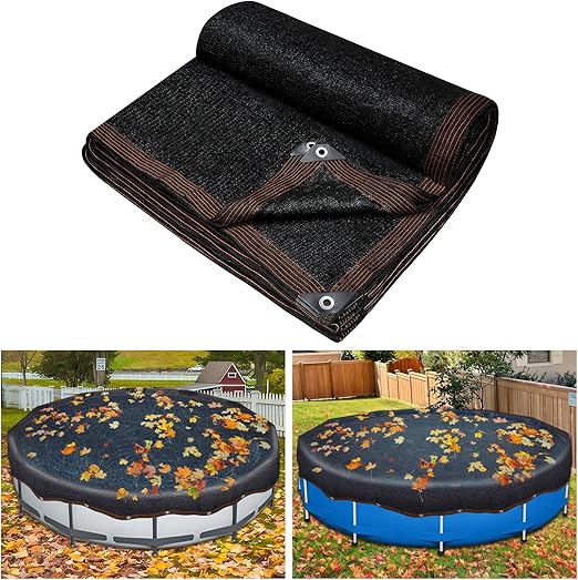 Amazon.com : Riare 18ft Pool Leaf Net Cover- Fine Mesh Pool Screen ...