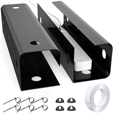 Amazon.com: Cable Raceway Kit, Stageek Cable Management System Kit Open ...