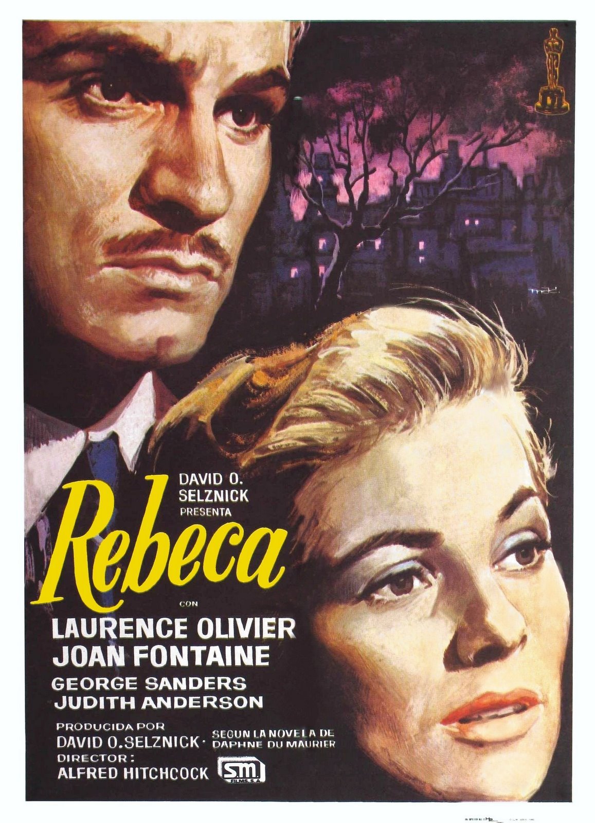 Rebeca [Blu-ray]: Amazon.es: Laurence Olivier, Joan Fontaine, George ...