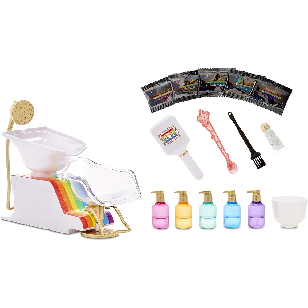 $12/mo - Finance Rainbow High Salon Playset with Rainbow of DIY ...