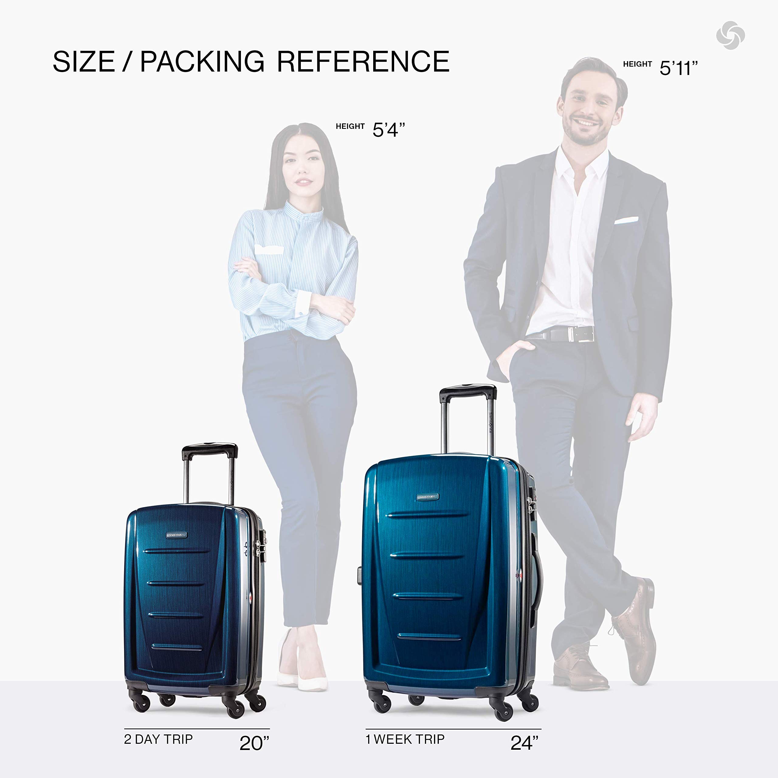Snapklik.com : Samsonite Winfield 2 Hardside Luggage