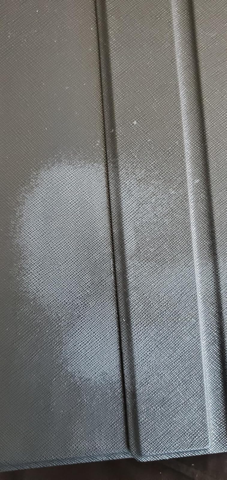 Cover was stained , monitor damaged