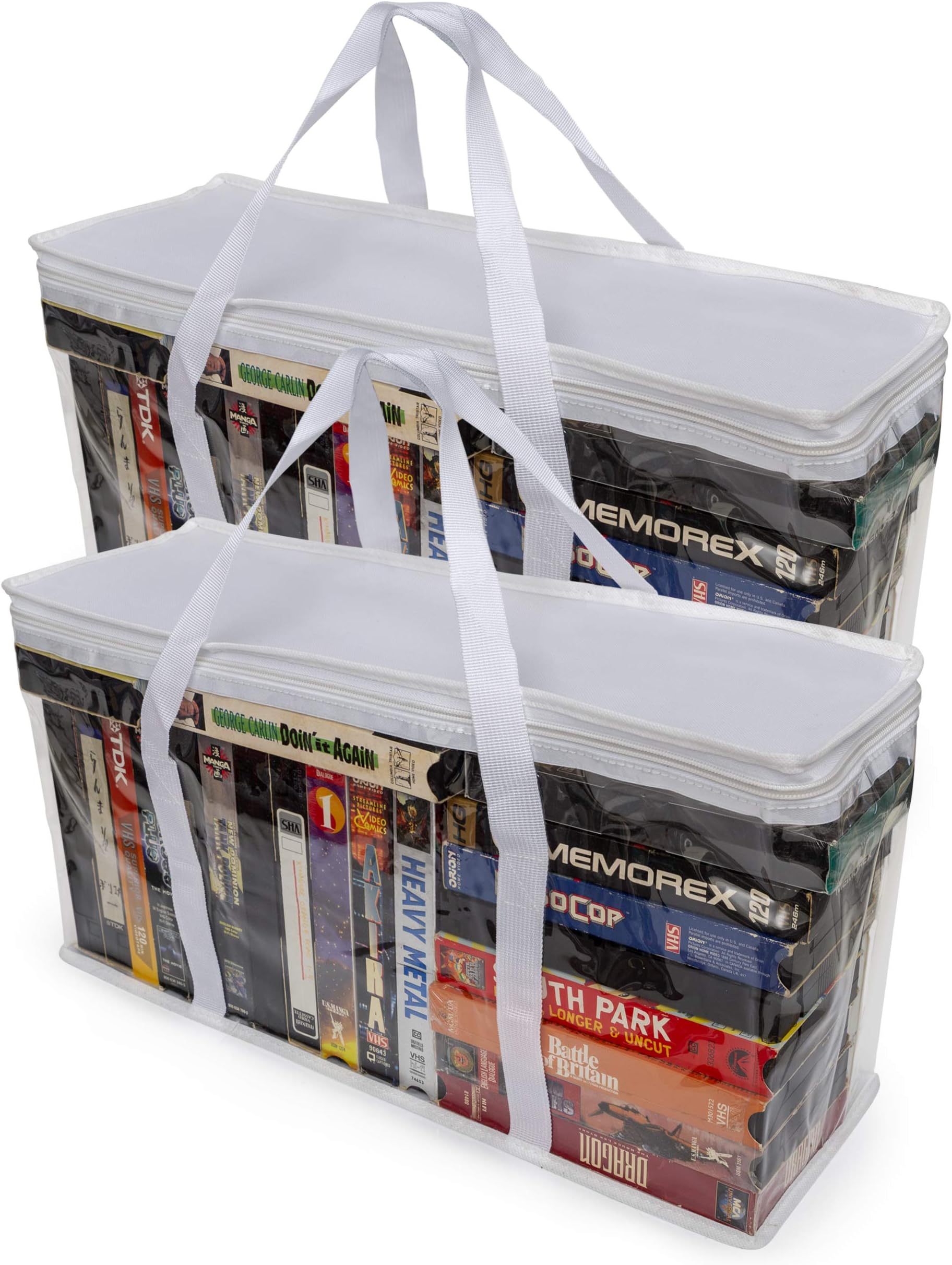 Amazon.com: Stock Your Home DVD Storage Bags (Set of 4) Media Organizer ...