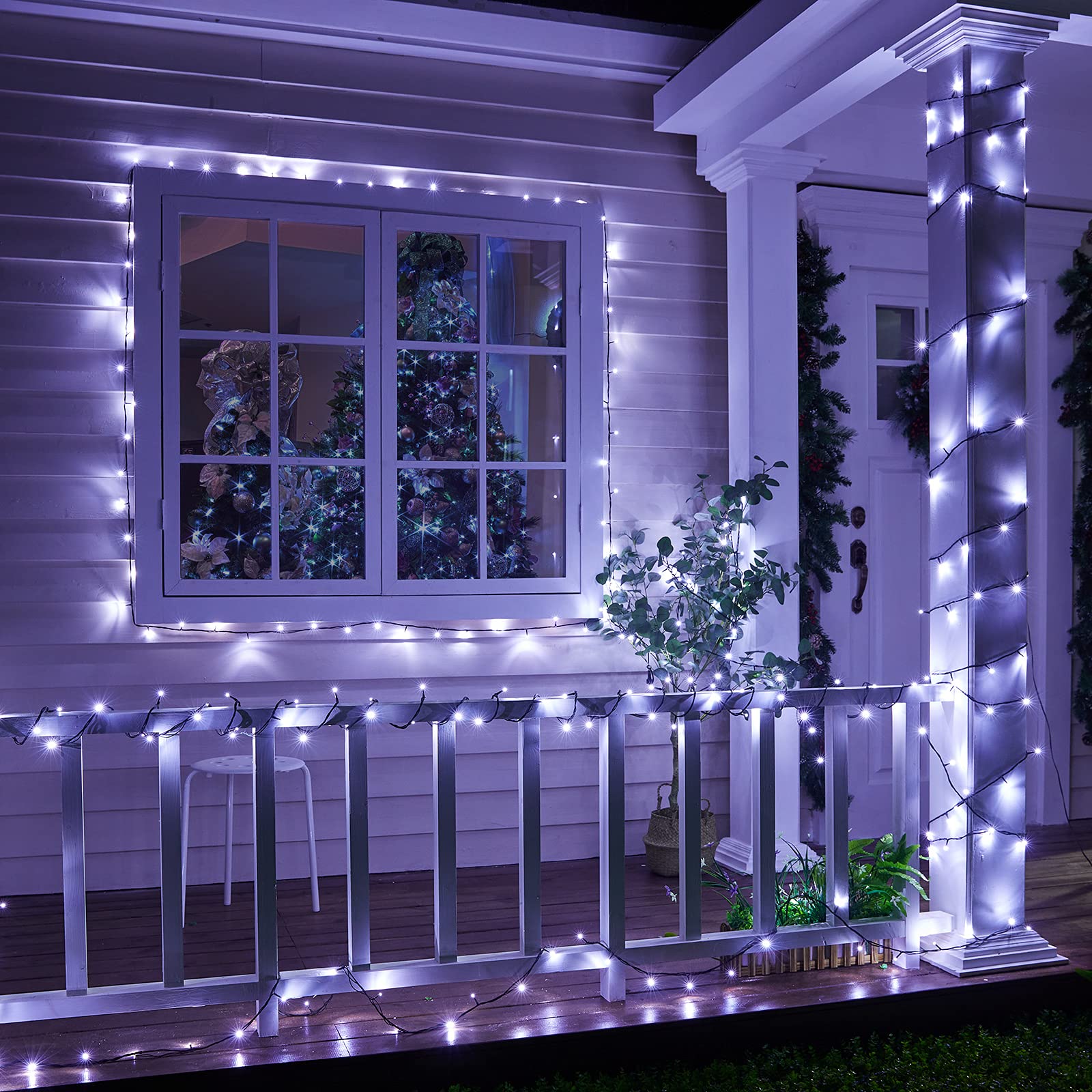 Snapklik.com : Christmas String Lights 66Feet 200 Led Twinkle Fairy ...