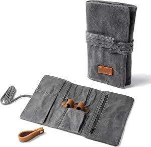 Amazon.com: Whitluck's Waxed Canvas Tobacco Smoking Pipe Pouch with ...