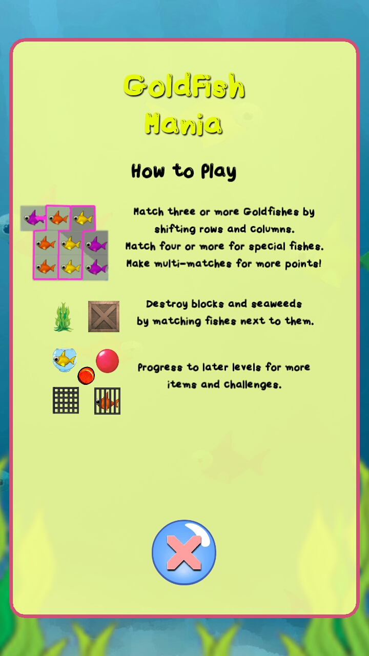 Goldfish Mania: Match 3 Puzzle Free - App on Amazon Appstore