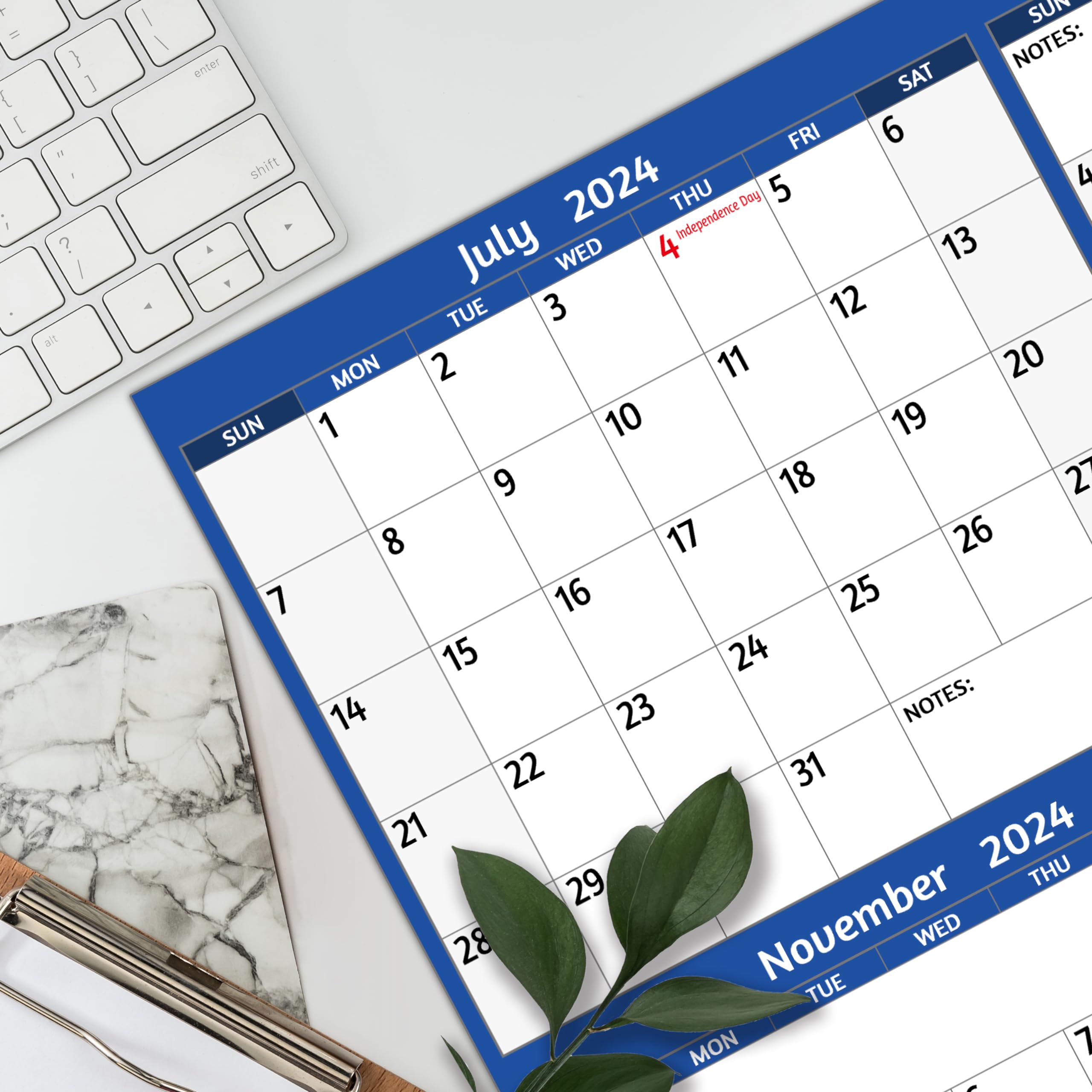 Snapklik.com : 2024-2025 Yearly Wall Calendar - Large Yearly Calendar ...