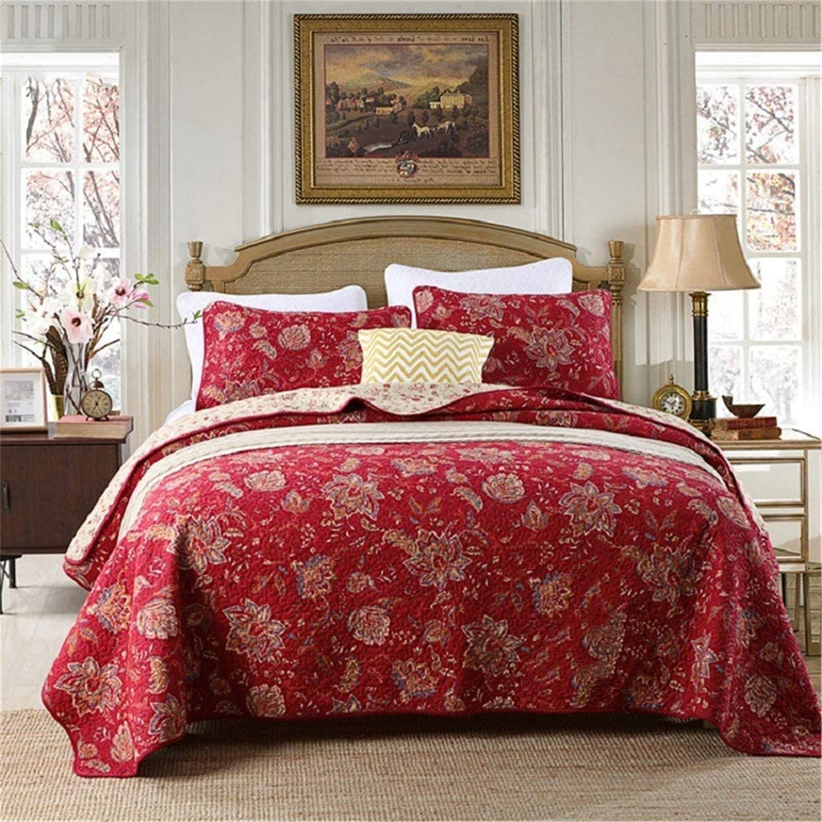 Red Bedspreads King Size Levtex Home Caserta Velvet Red Bedspread