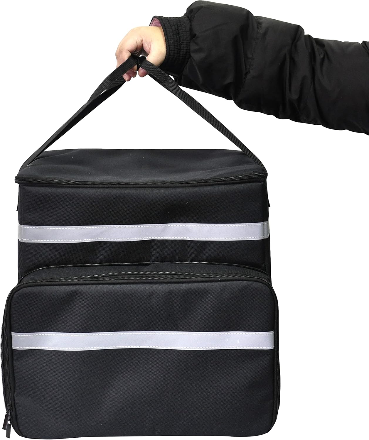 Buy Food Delivery Backpack, Insulated Hot Thermal Pizza Bag for Uber ...