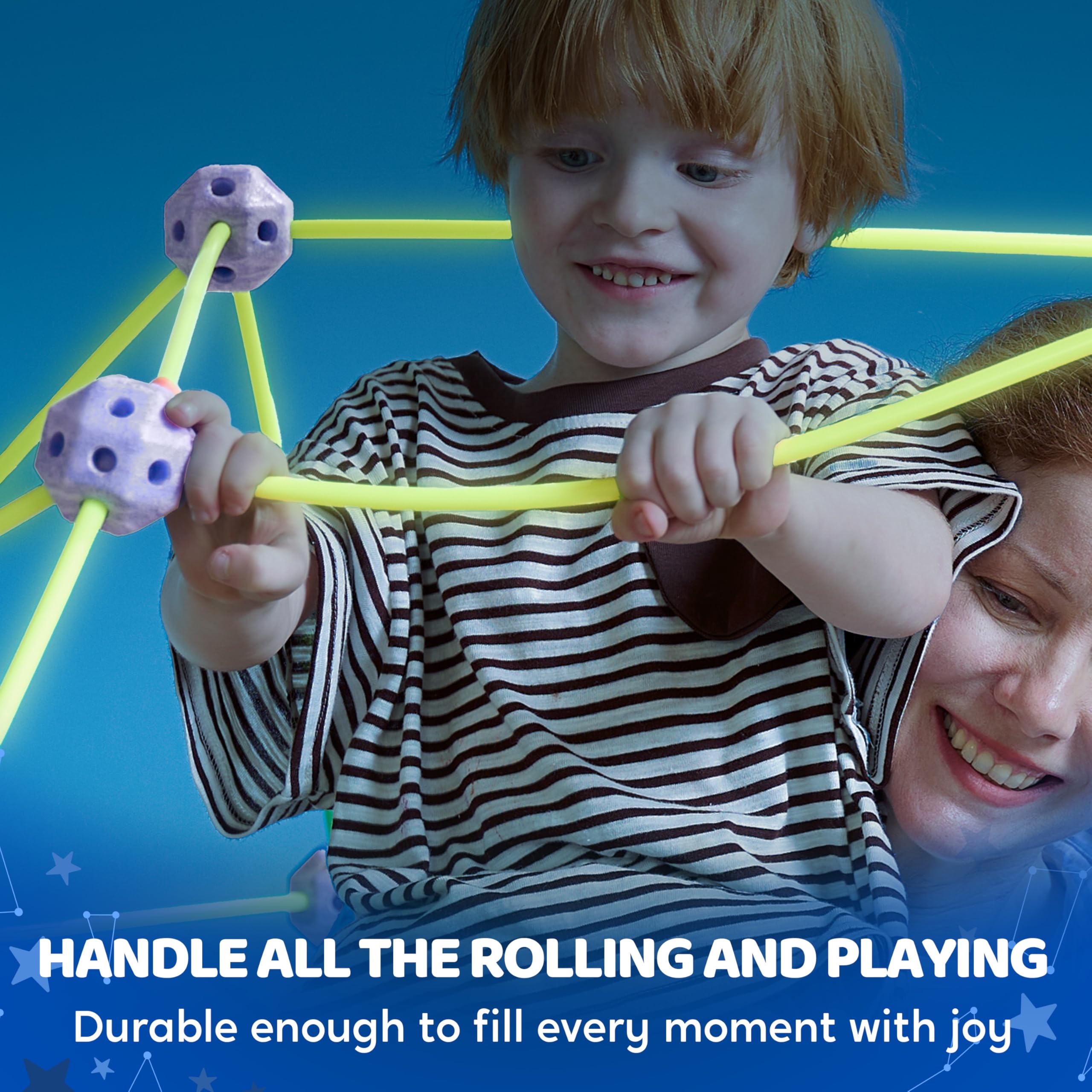 Snapklik.com : SYNCFUN Glow Fort Building Kit Indoor Outdoor For Kids ...