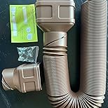 POLARDAYS 7ft Long Gutter Downspout Extensions, Outer Diameter 3 ...