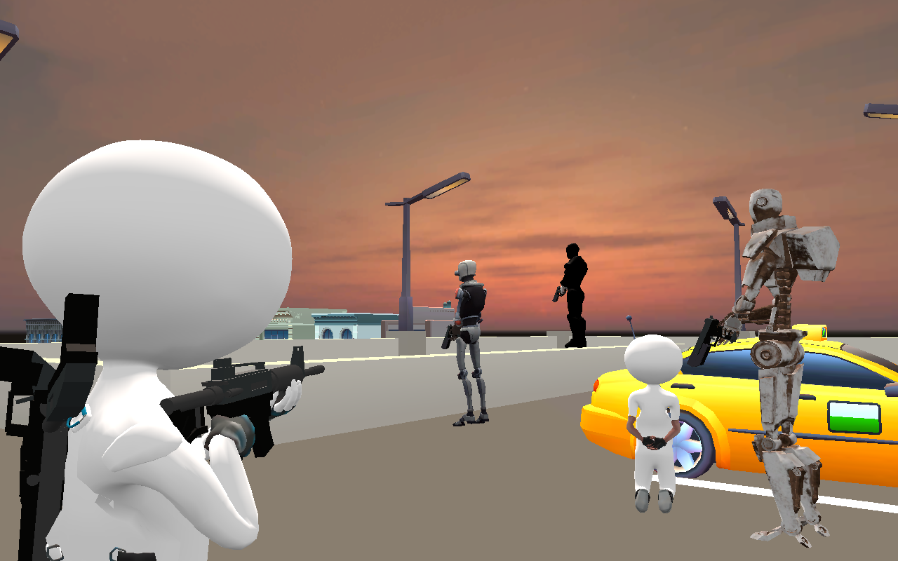 Stickman Detention Retreat: Robot Warrior Destruction - App on Amazon ...