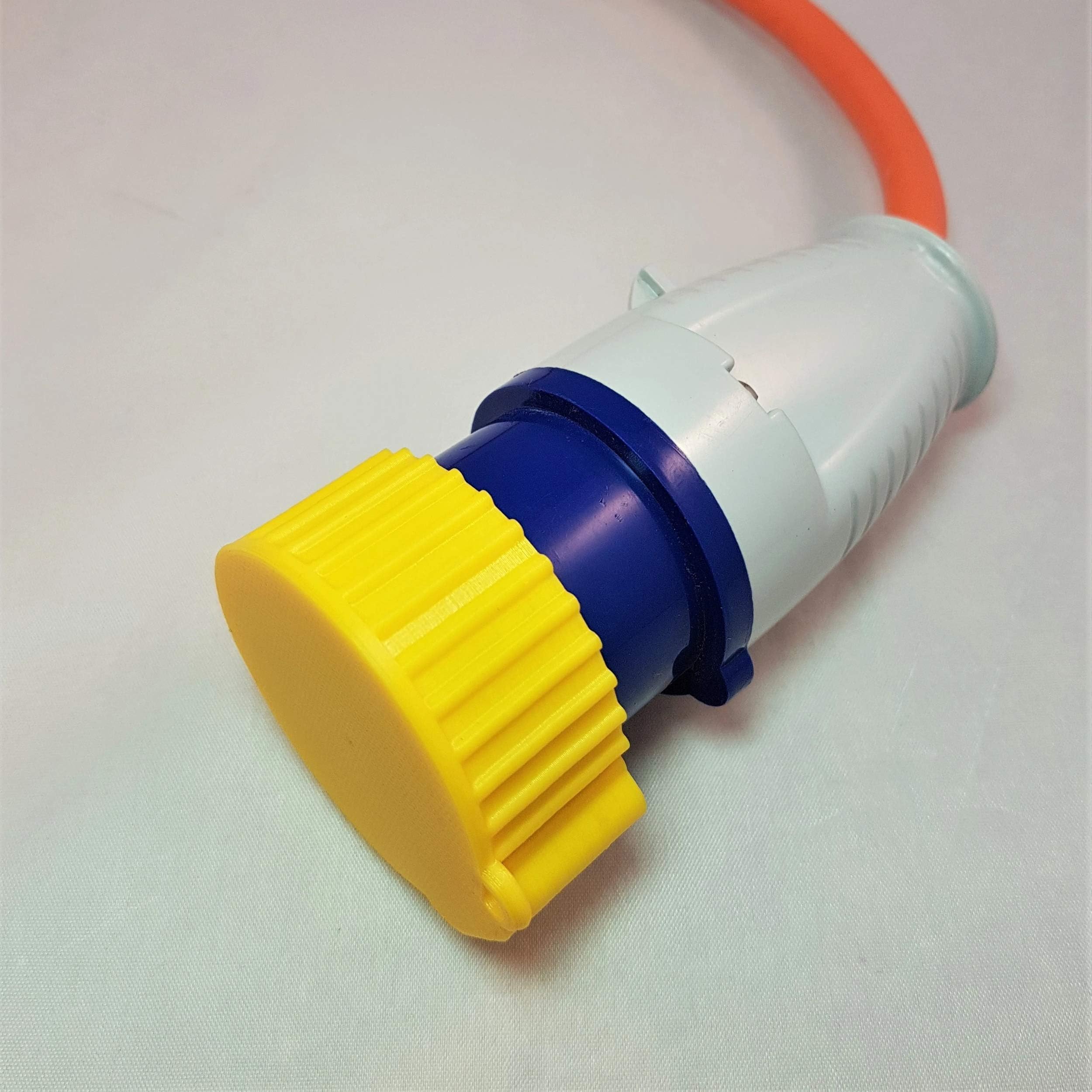 3D Cabin 16 Amp Mains Electric plug Dust cover for Motorhome/Caravan ...