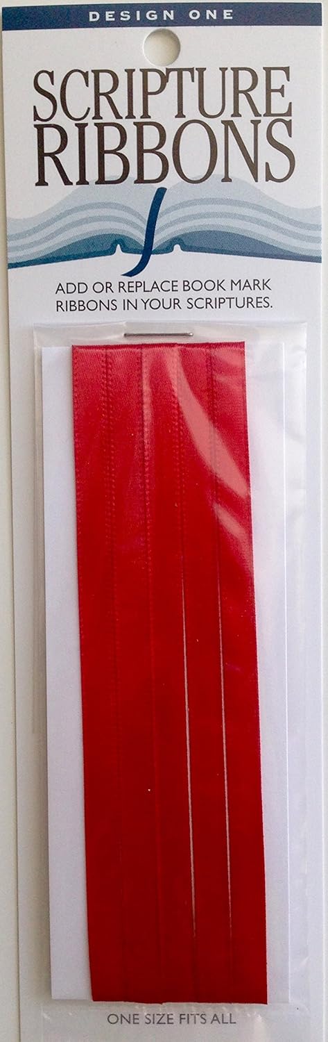 Amazon.com: Design One Scripture Ribbons - Provides Bookmark/Quick ...