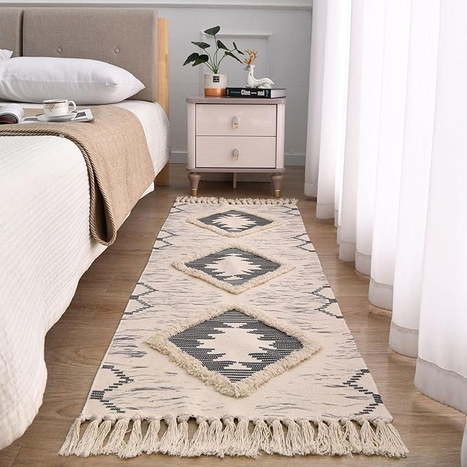 Amazon.com: Boho Runner Rug 2'x5', Washable Hallway Rug Runner Non Slip ...