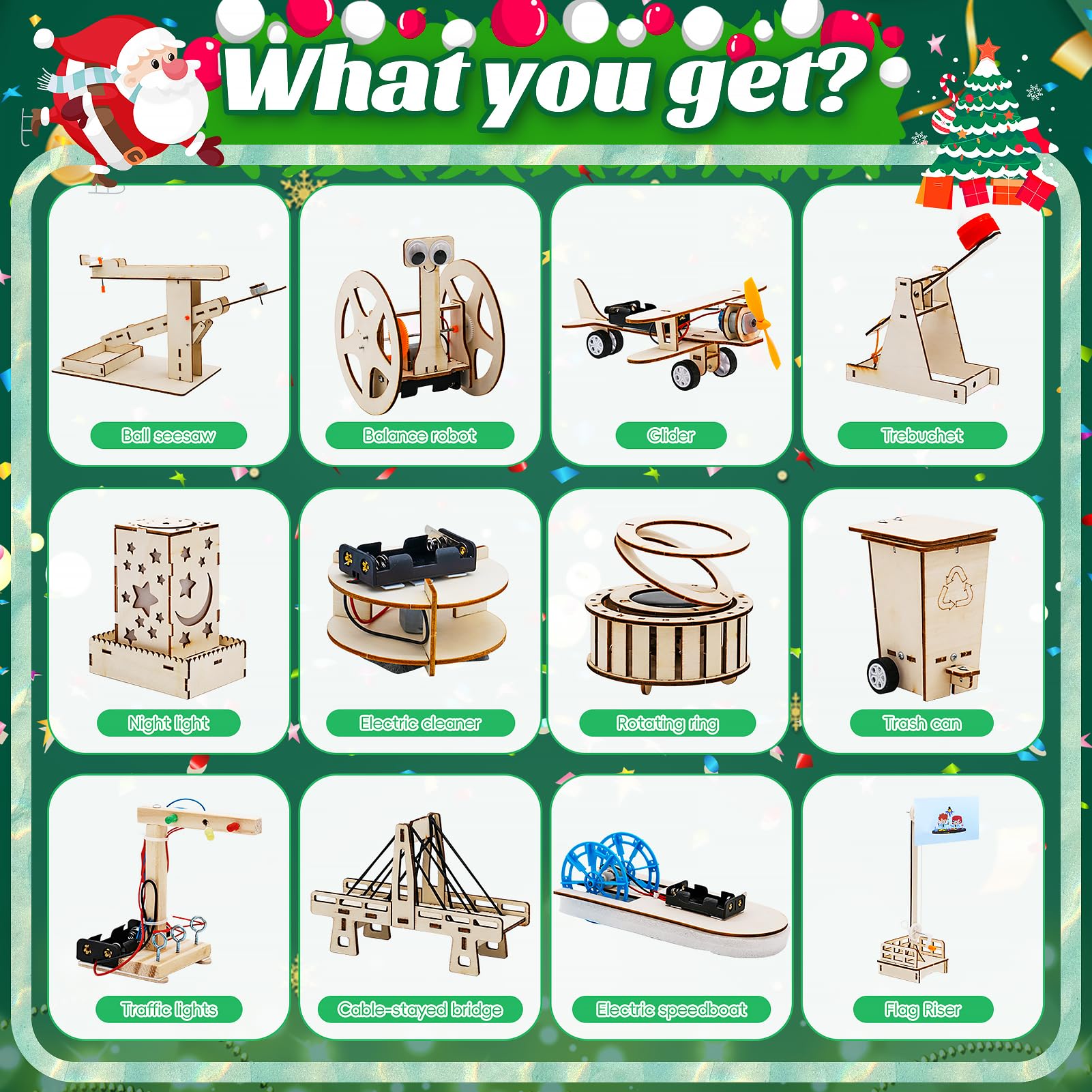 Snapklik.com : Christmas Advent Calendar 2024 Stem Kits Calendar For ...