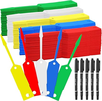 Amazon.com : Woanger 2000 Pieces Self Locking Arrow Key Tags Car Key ...