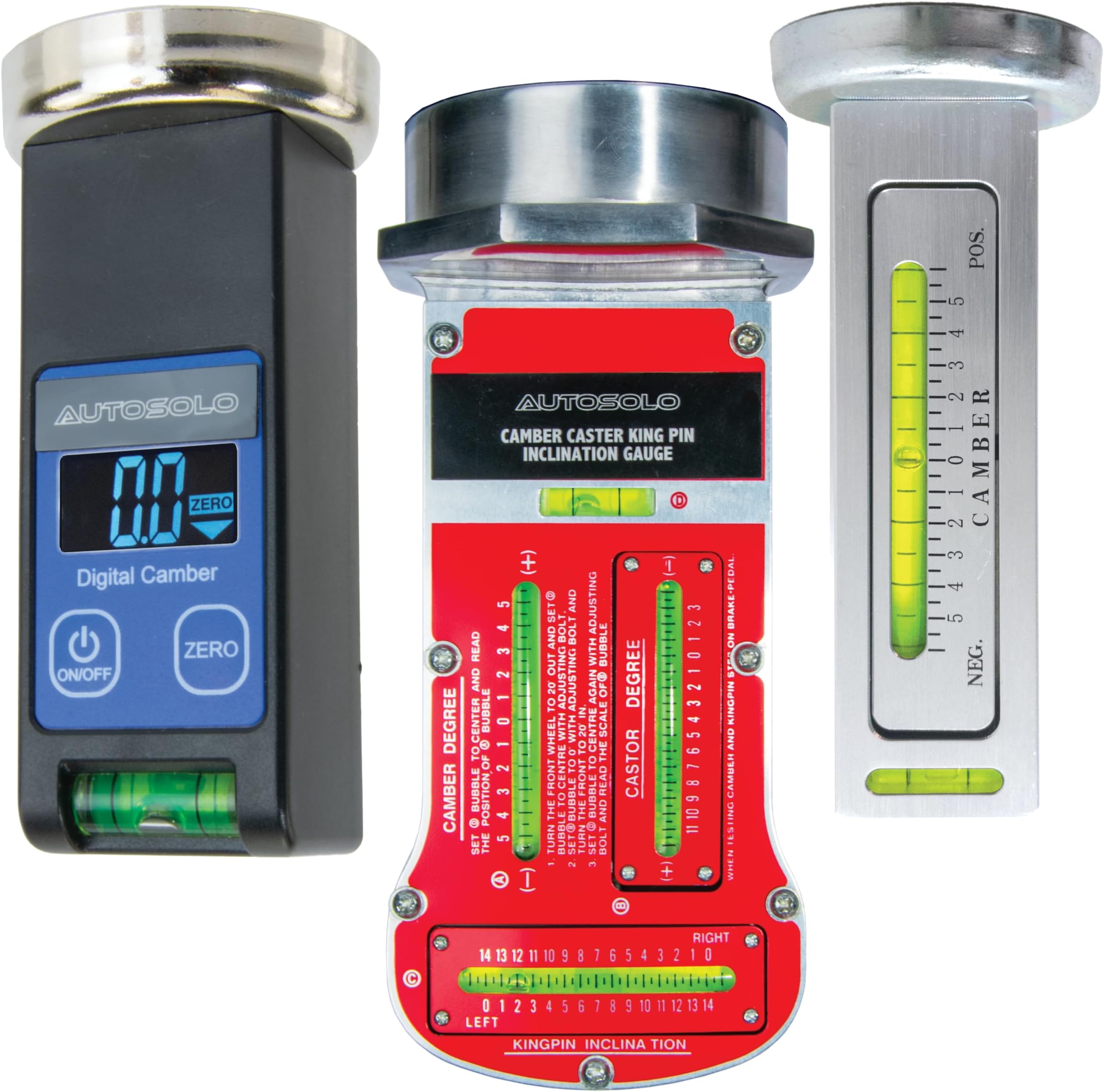 Amazon.com: Zackman Scientific AutoSolo Complete Wheel Alignment Tool ...