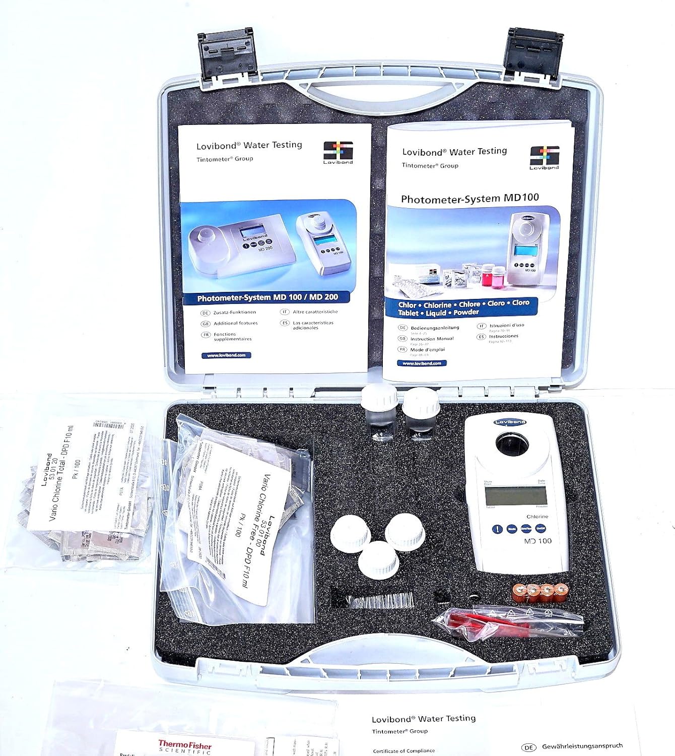 Photometer Professional Electronic Lovibond MD 100 for Analysis PH ...