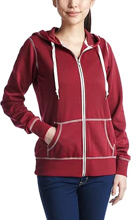 Amazon | [colorfast apparel] (カラーファスト アパレル) パーカー Duo Dye Zip Hoodie ...