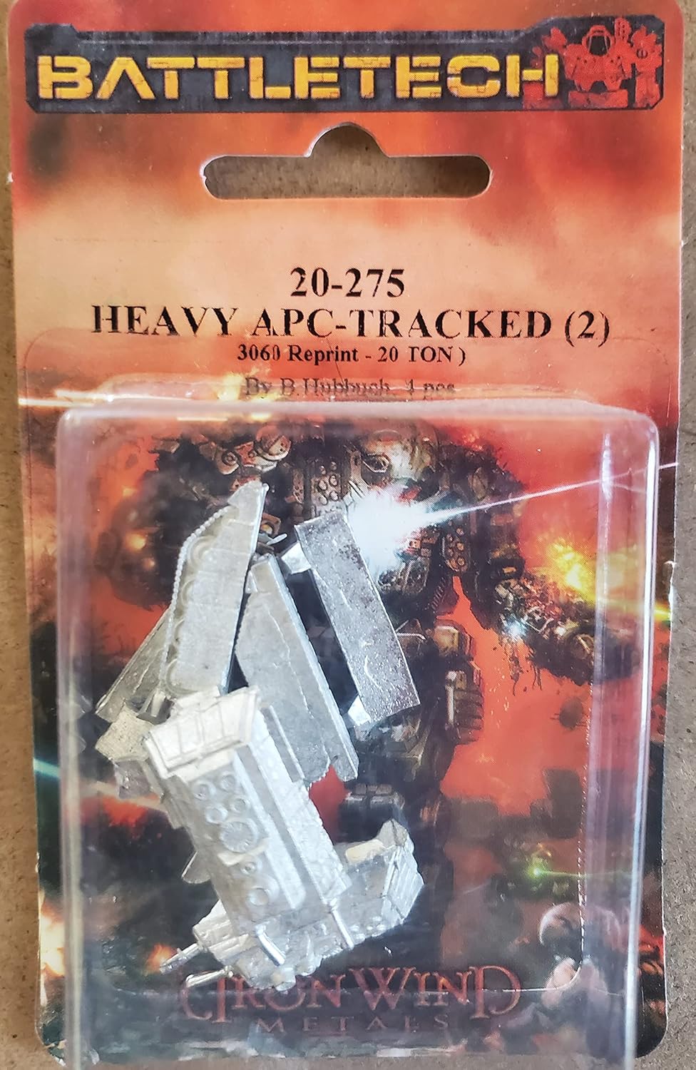 Amazon.com: BATTLETECH 20-275 HEAVY TRACKED APC (STANDARD) : Toys & Games