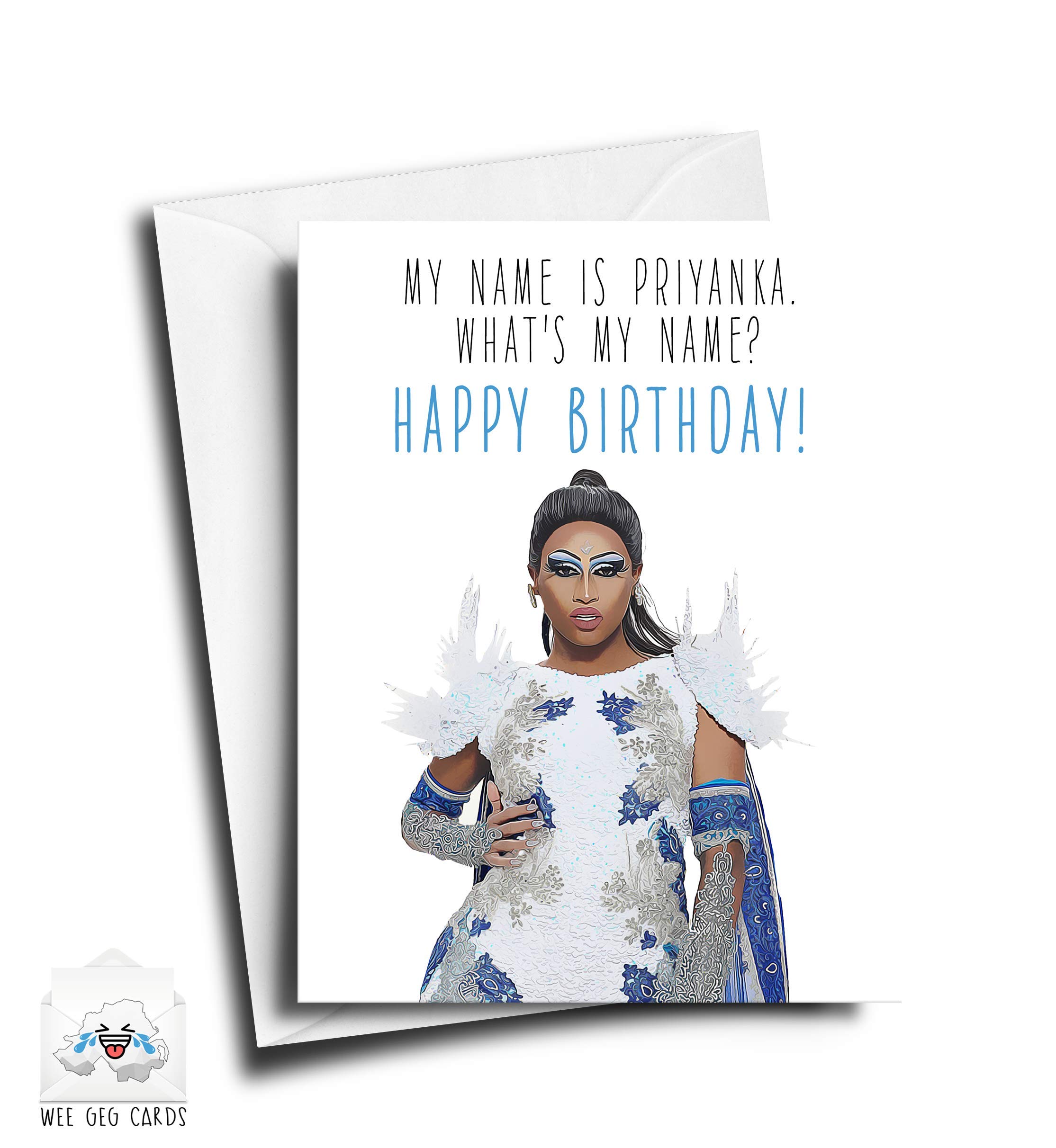 Buy Canada's Drag Race Birthday Card | Priyanka Birthday Card | Happy ...