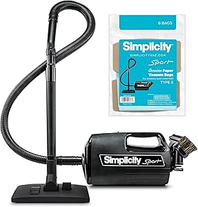 Amazon.com: Simplicity Vacuums Handheld Canister Vacuum and Vacuum Bag ...