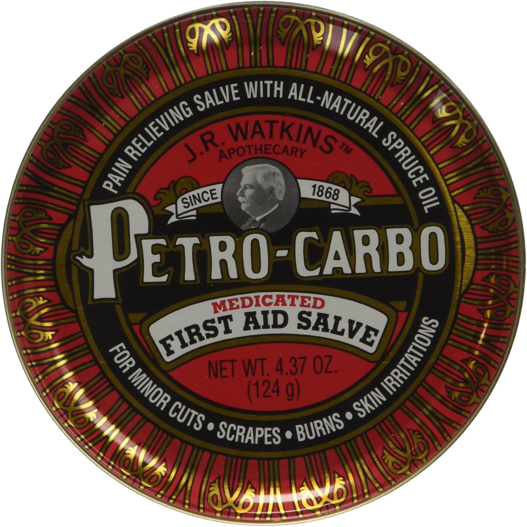 Amazon.com: J.R. Watkins Petro Carbo First Aid Salve 4.38 oz : Health ...