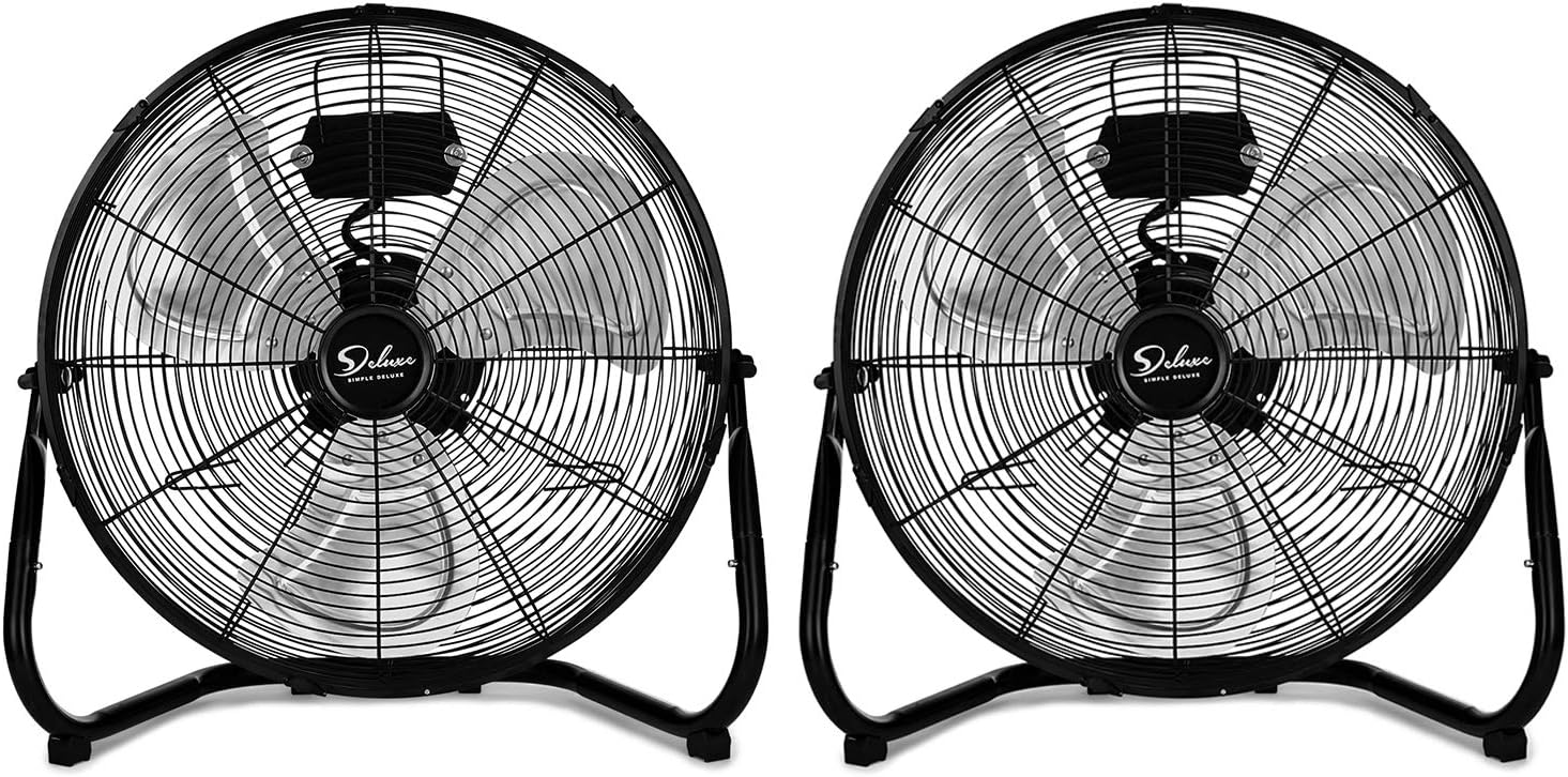 Amazon.com: Hyper Tough Sealed Motor Drum Fan with Wall Mount 3-Speed ...