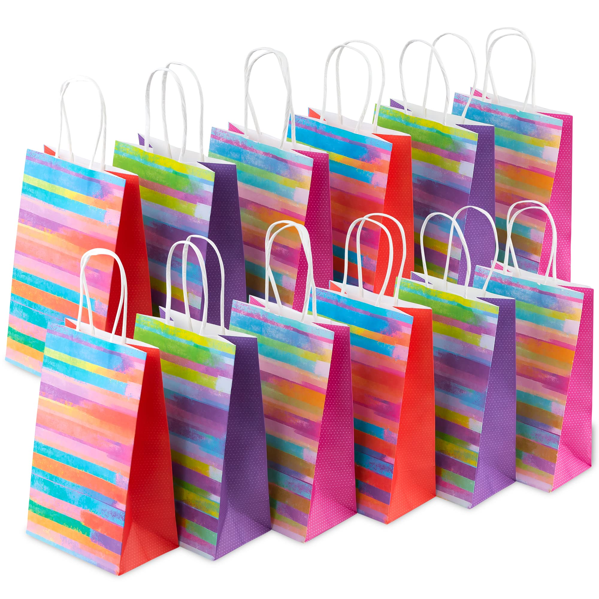 Amazon.com: Plum Designs 18 Party Favor Bags - Set of Small Paper Gift ...