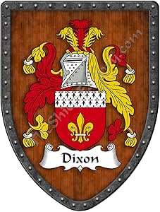 Amazon.com: Dixon Family Crest Custom Coat of Arms, Family Ancestry and ...