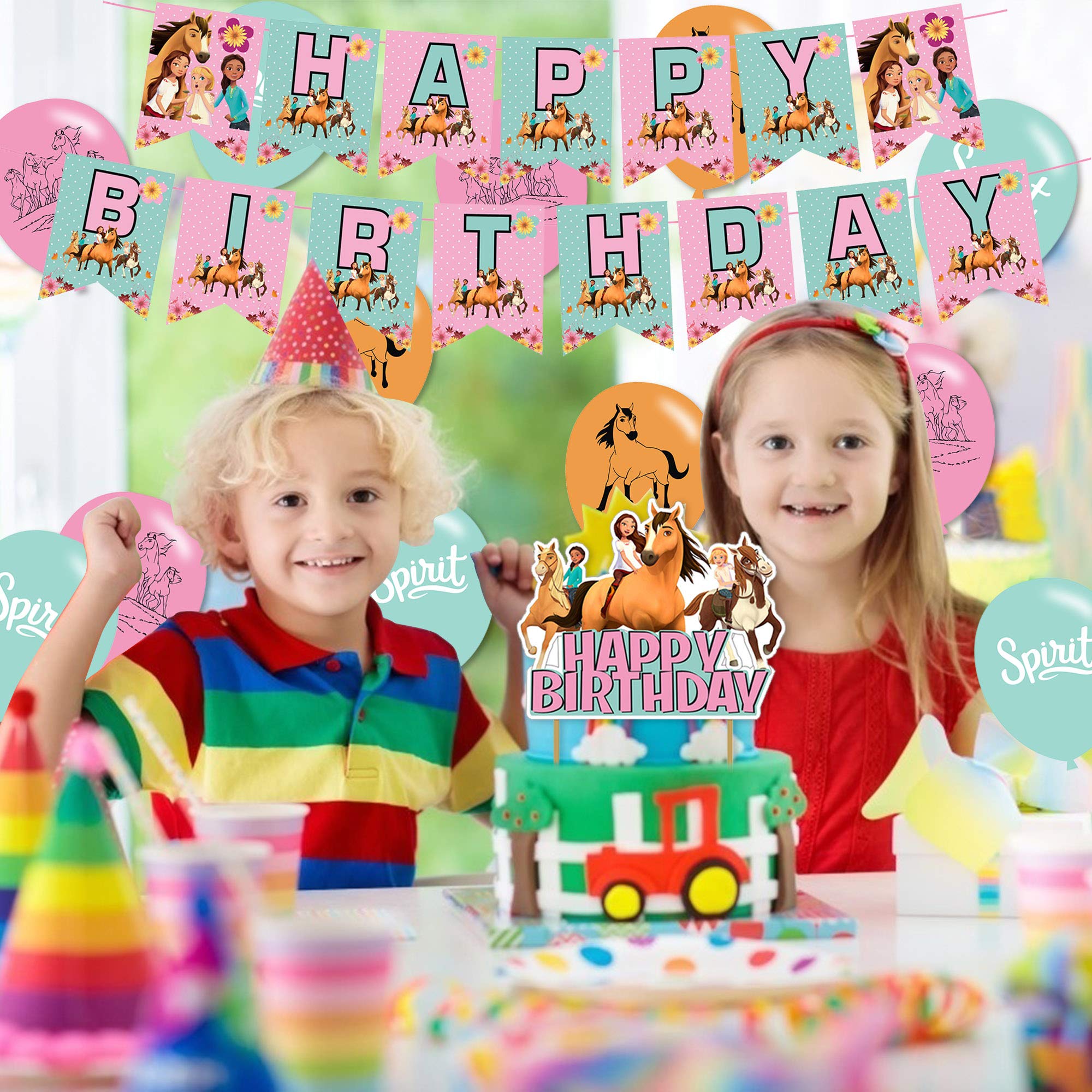 Spirit Riding Free Horse Birthday Decorations,Spirit Riding Horse ...