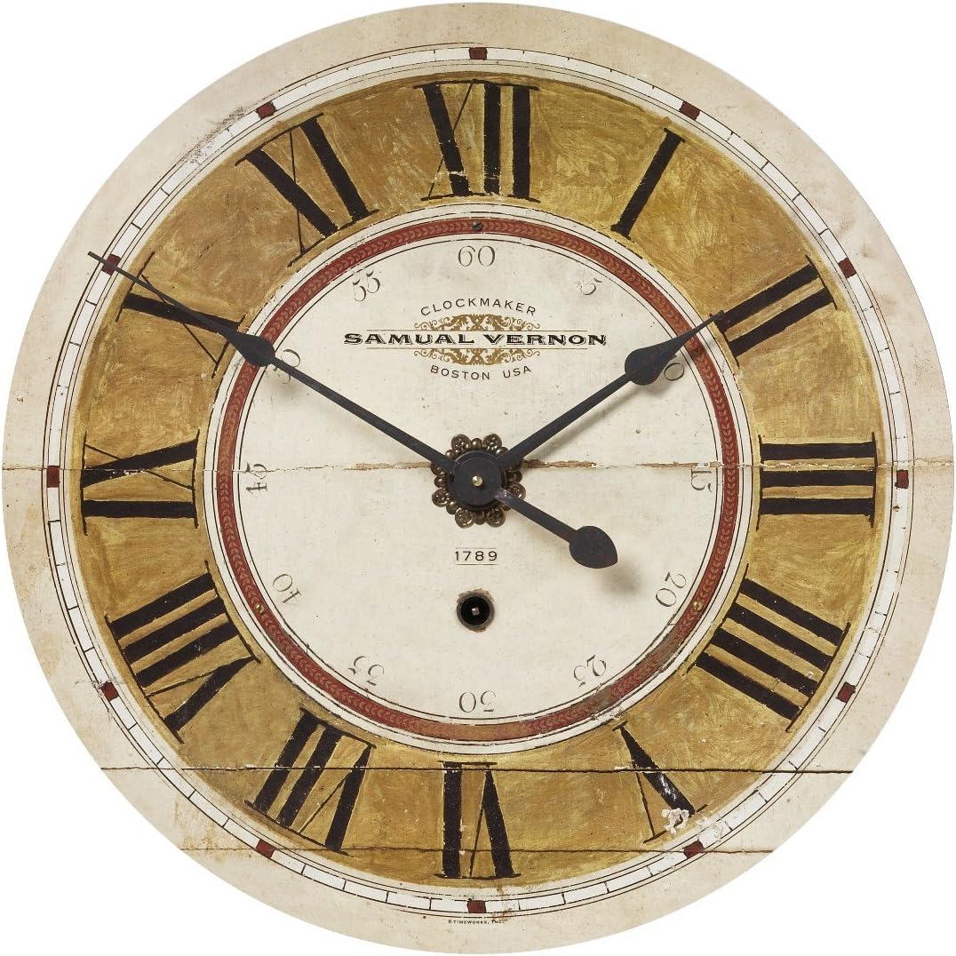 Amazon.com: Timeworks Classics 23" Wall Clock, Samual Vernon : Home ...