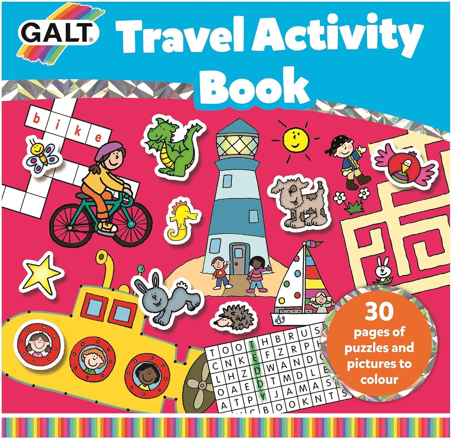 Galt 1105506 Travel Activity Book – TopToy