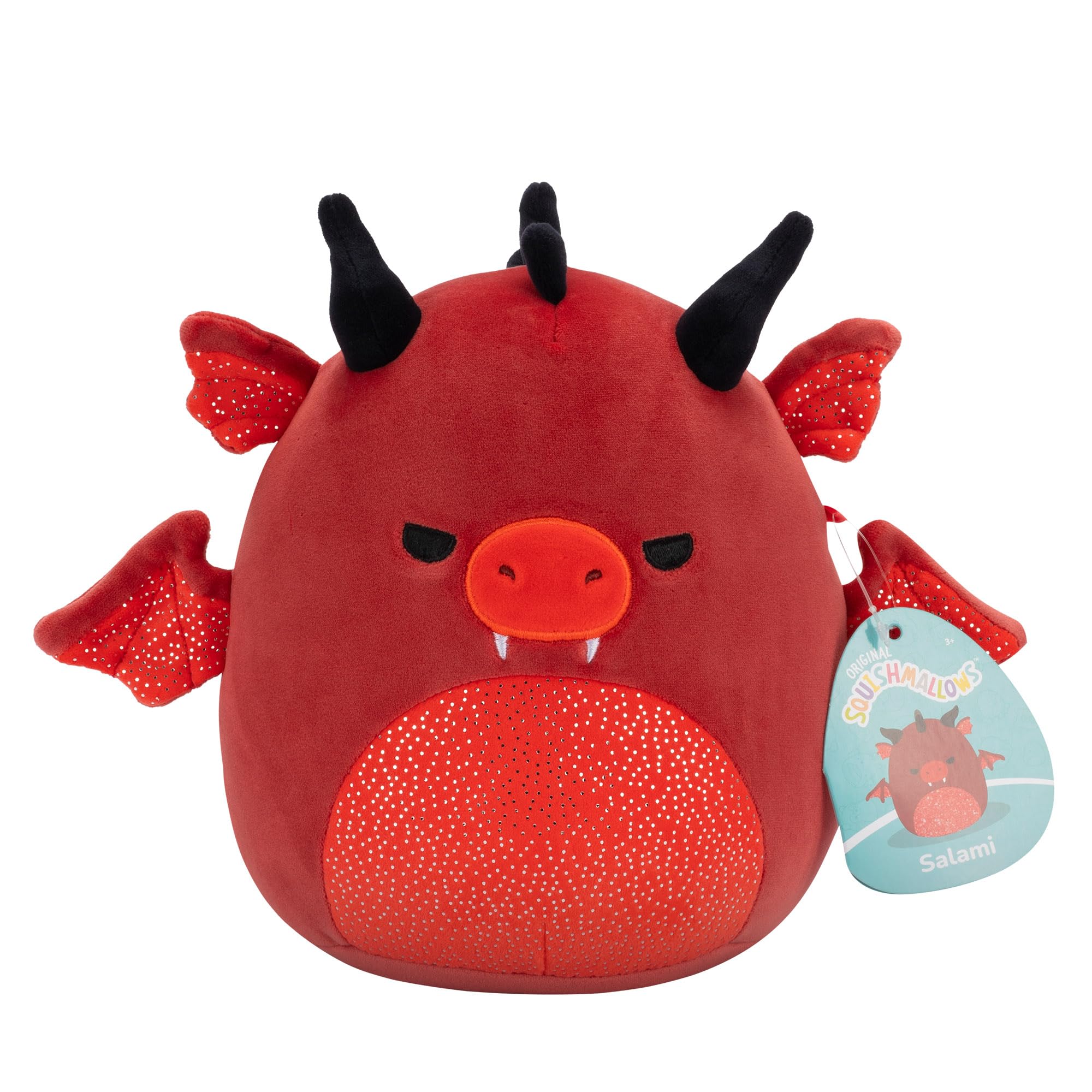 Squishmallows Original 7.5-Inch Salami the Red Dragon – BigaMart