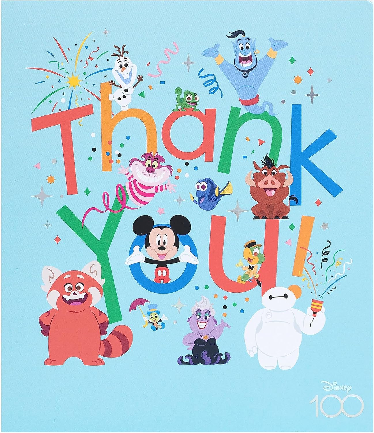 Uk Greetings Disney 100 Thank You Cards Appreciation Cards Her