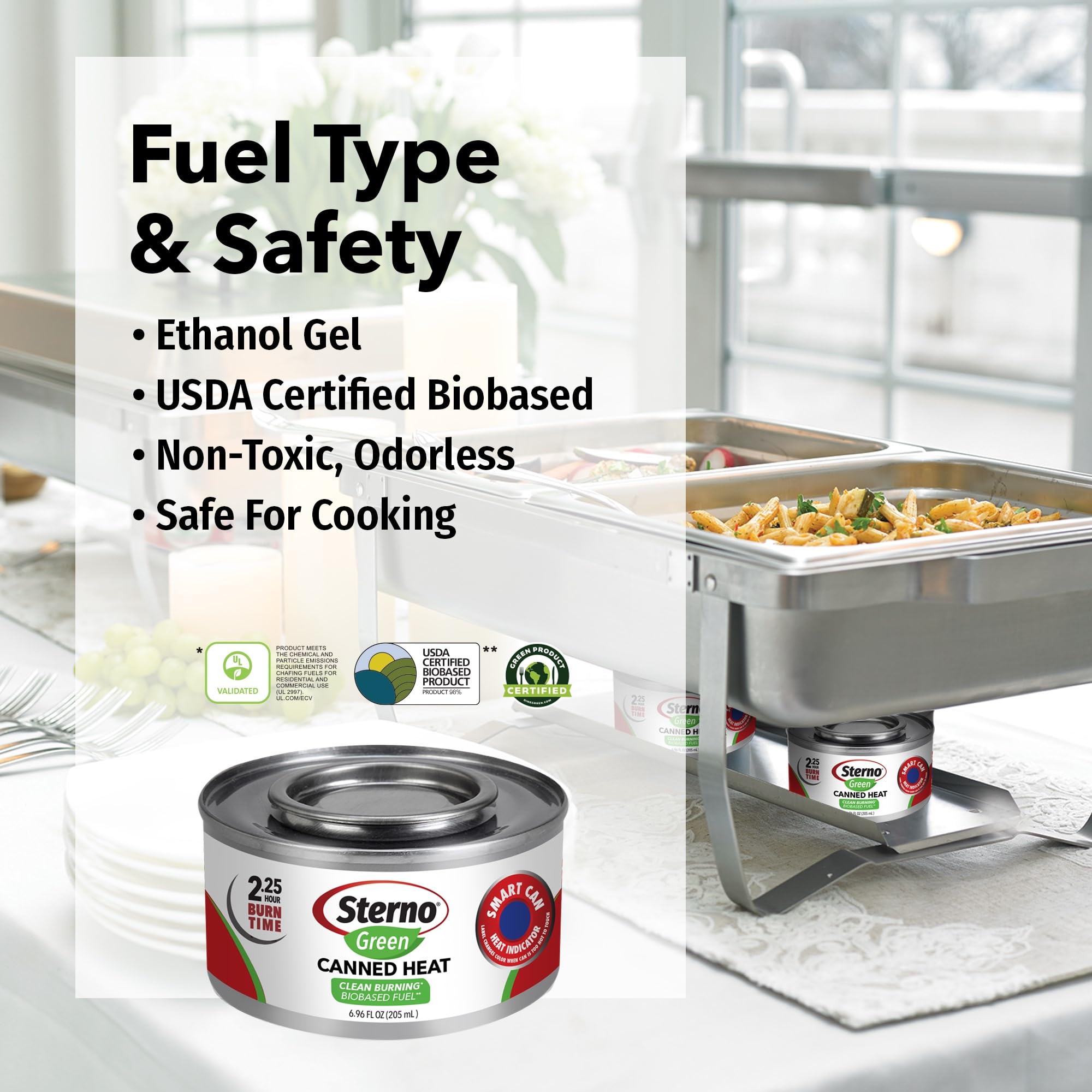 Snapklik.com : Sterno 2.25 Hour Chafing Fuel