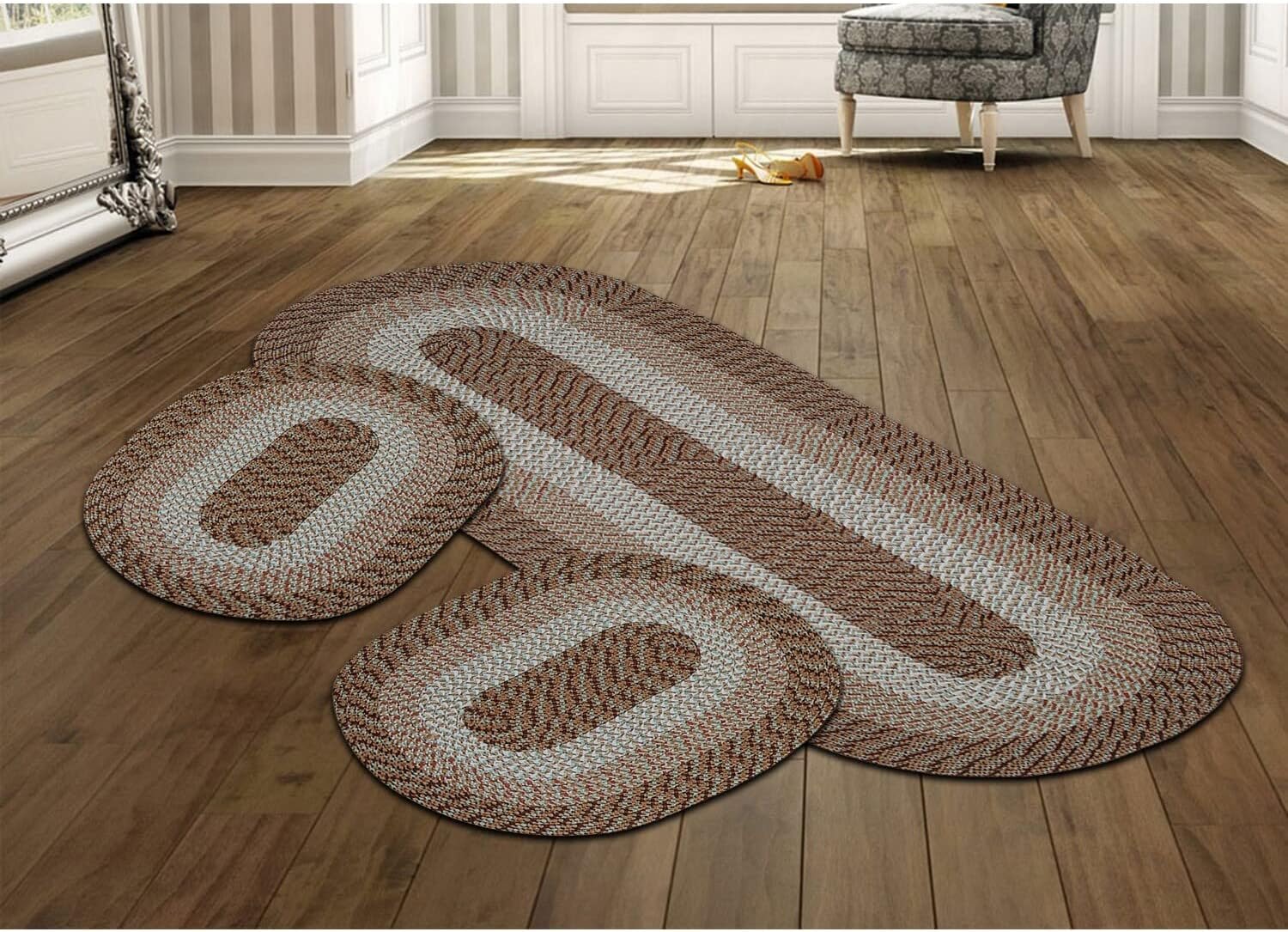 Amazon.com: Better Trends Country Braid Collection is Durable and Stain ...