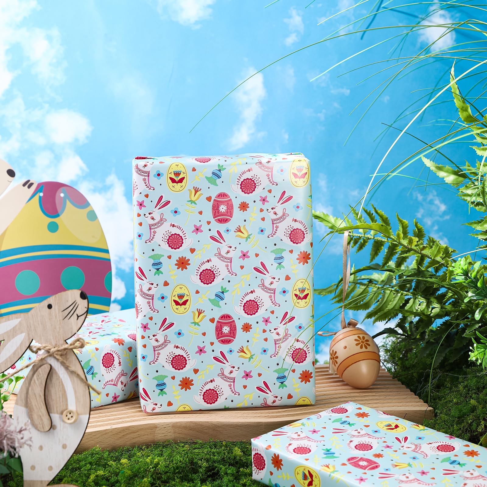 Snapklik.com : WRAPAHOLIC Easter Wrapping Paper Roll - Mini Roll - 17 ...