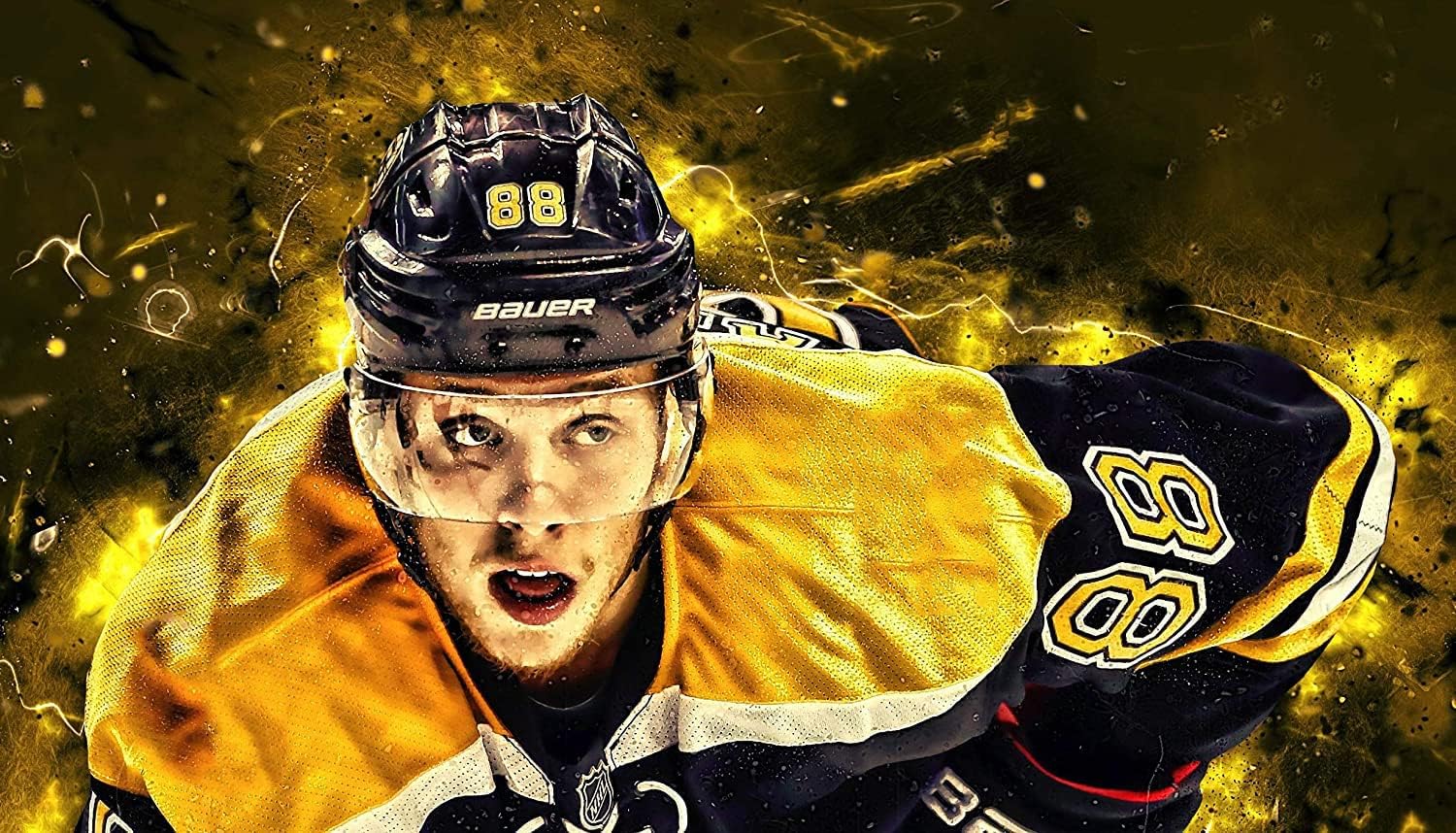 Diy 5d Diamond Painting Kits David Pastrnak Boston Bruins Poster Print ...