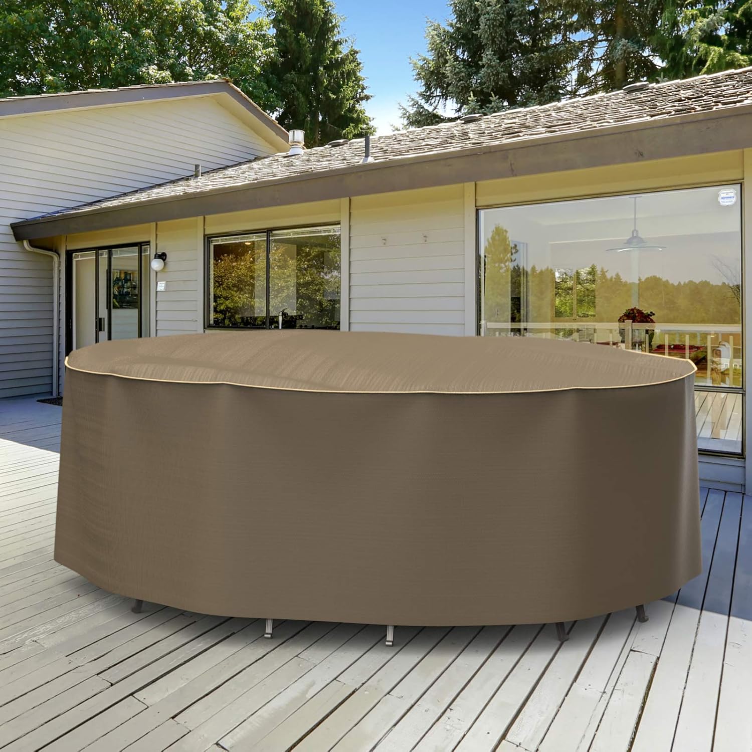 Budge StormBlock Hillside – Juego de mesa y sillas ovaladas de primera ...